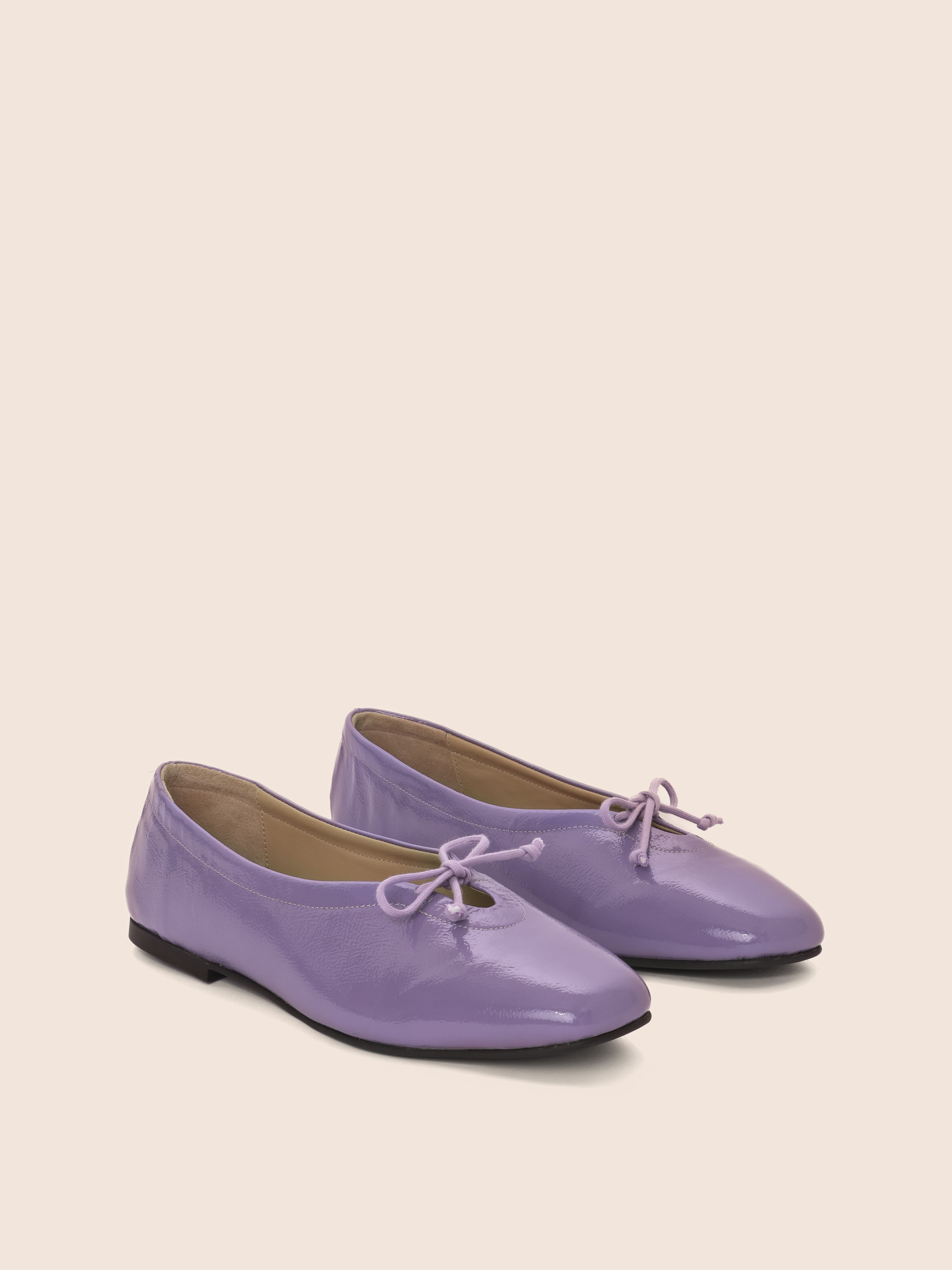 Prato Violet Patent Leather Ballet Flats | Maguire Shoes