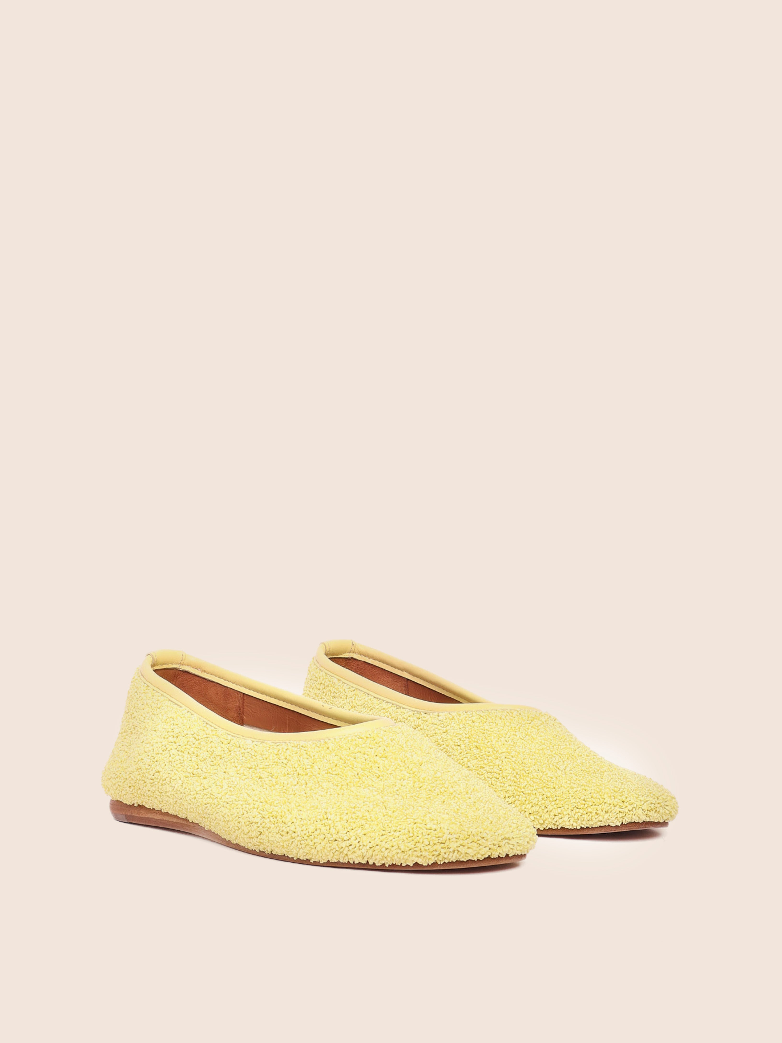Trofa Banana Textured Ballet Flat | Maguire Shoes